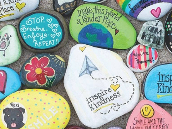 Celebrate Earth Day with Kindness Rock Painting