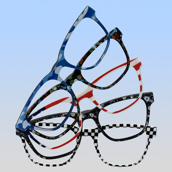 Snap On Magnetic Glasses | Pops Changeable Magnetic Frames
