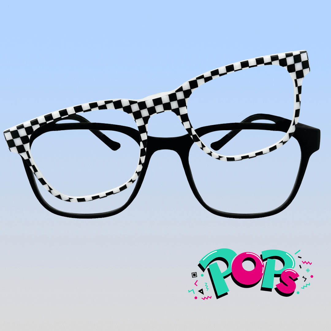 Snap On Magnetic Glasses | Pops Changeable Magnetic Frames