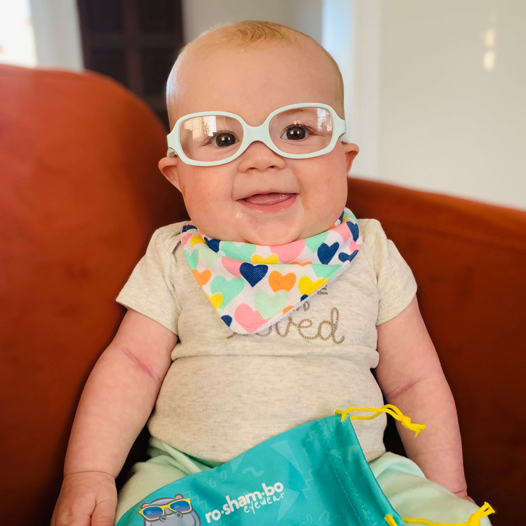 Prescription Glasses with Strap for Babies | Interchangeable Temples