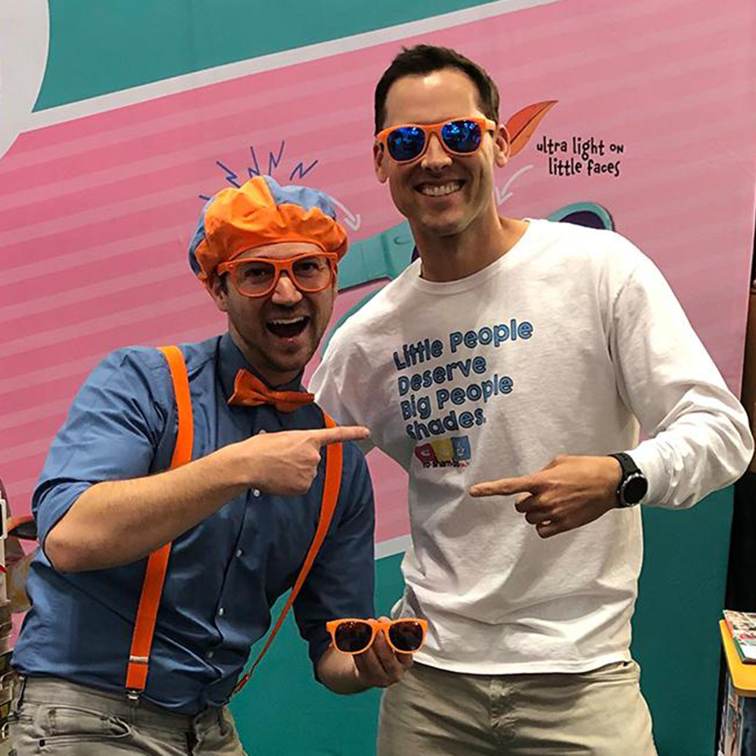 Blippi Orange Glasses Frames | Unbreakable Sunglasses