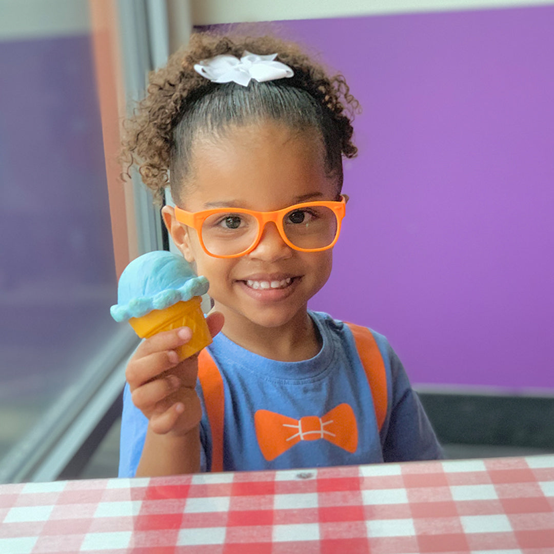 Blippi Baby Glasses Frames | Orange Costume Glasses