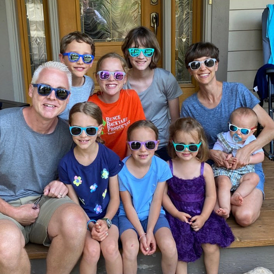 Simon Navy Blue Sunglasses | Navy Blue Shades