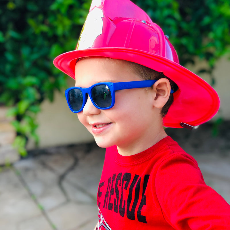 Blue Retro Sunglasses | Polarized Shades For Babies