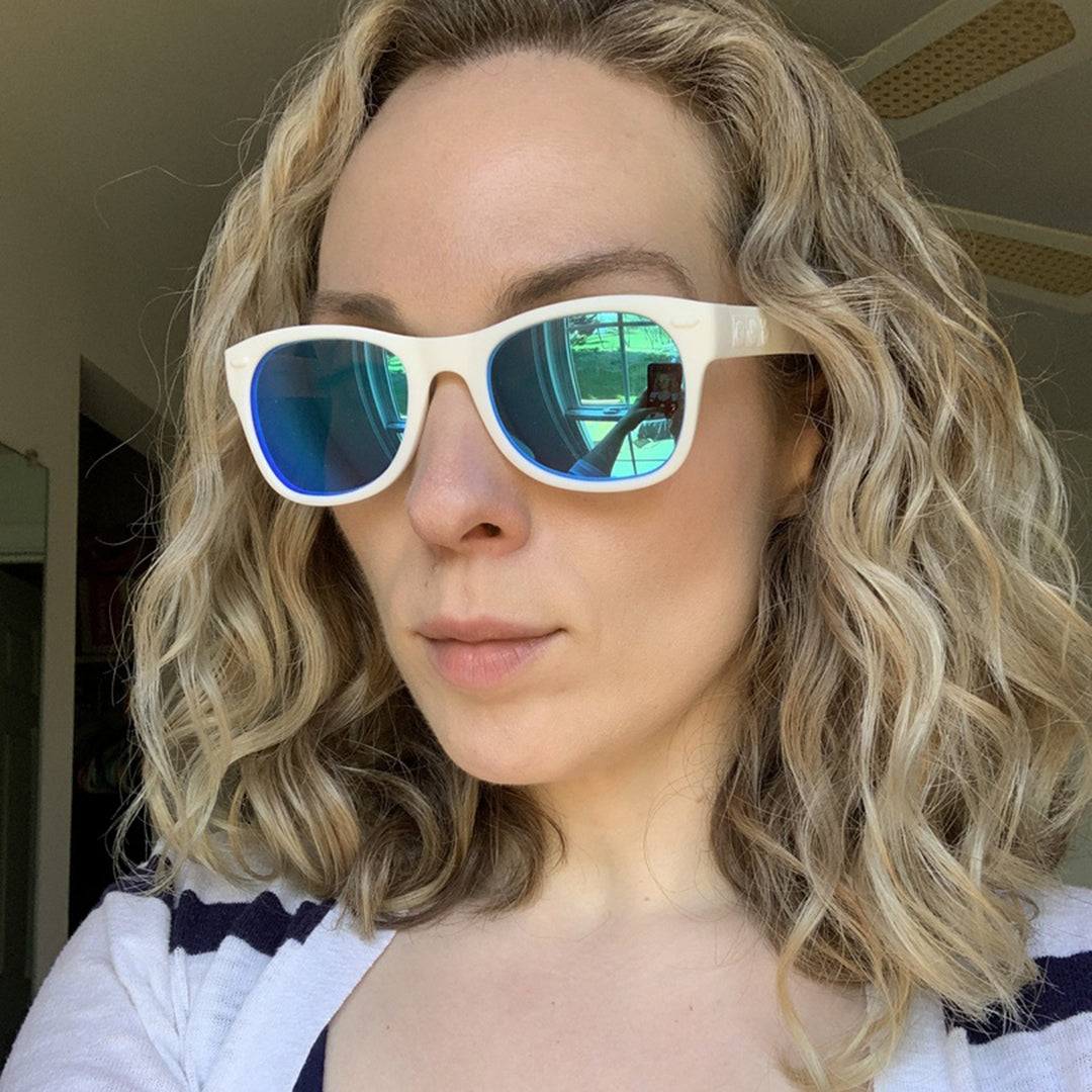 Vanilla Ice Sunglasses | Flexible White Polarized Sunglasses