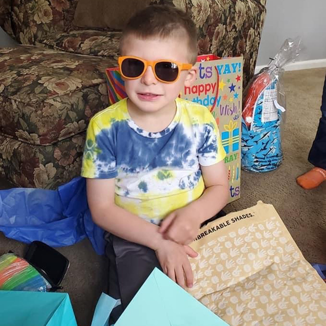 Blippi Orange Glasses Frames | Unbreakable Sunglasses