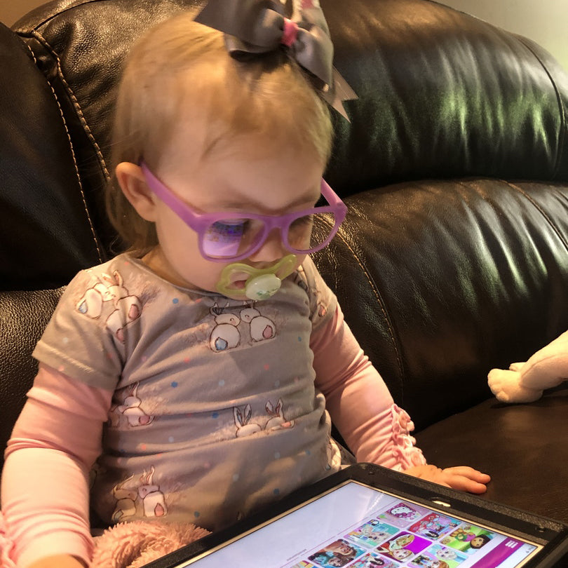 Toddler Screen Time Glasses | Blue Light Blocking Lenses