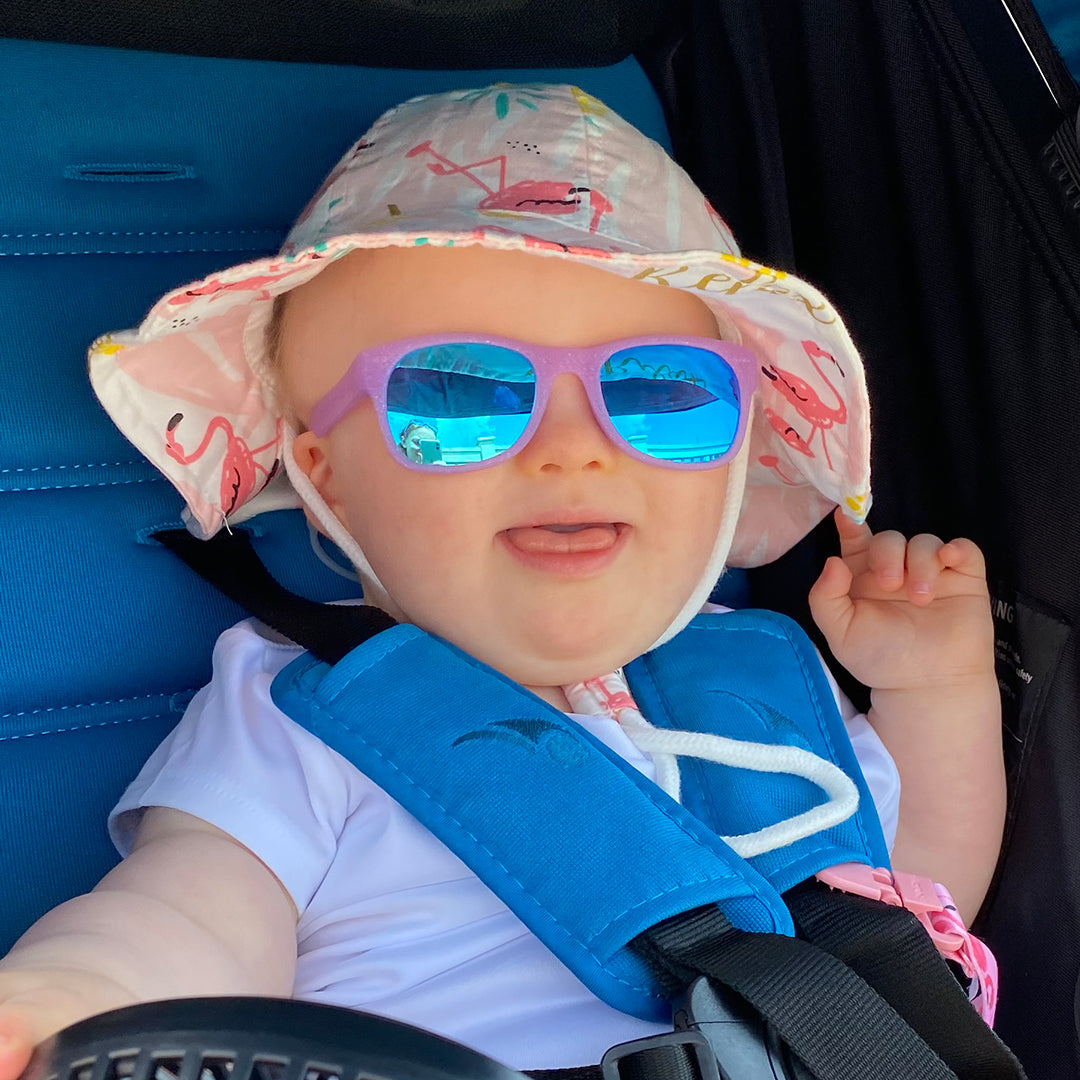 Purple Glitter Sunglasses | Glitter Sunglasses for Babies