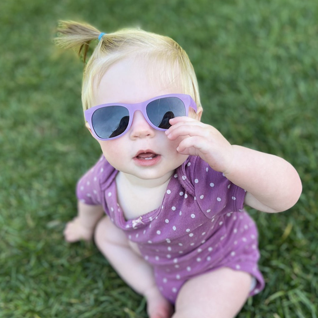 Purple Glitter Sunglasses | Glitter Sunglasses for Babies
