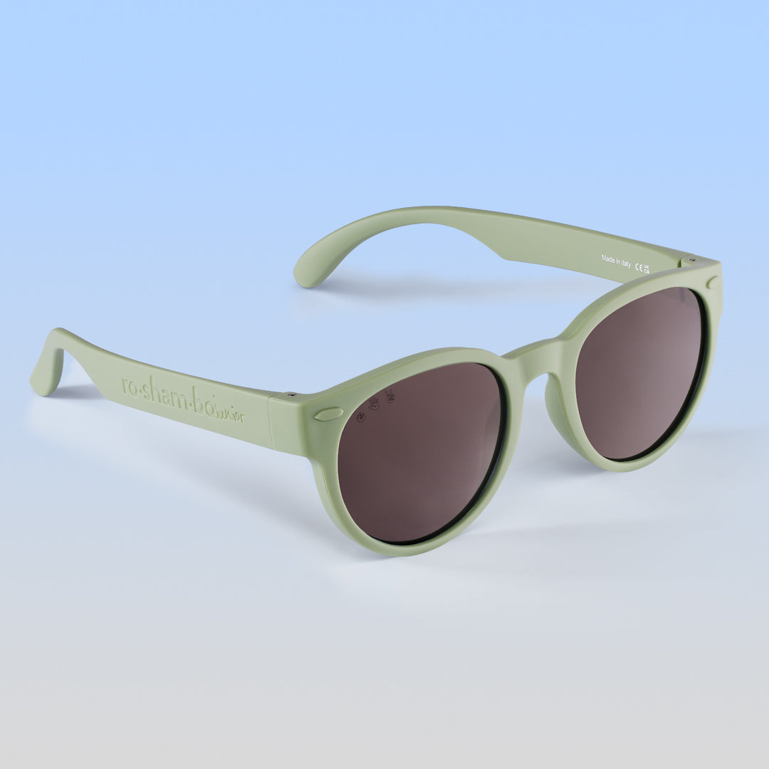 Matte Sage Green Round Sunglasses | Round Frame Green Sunglasses